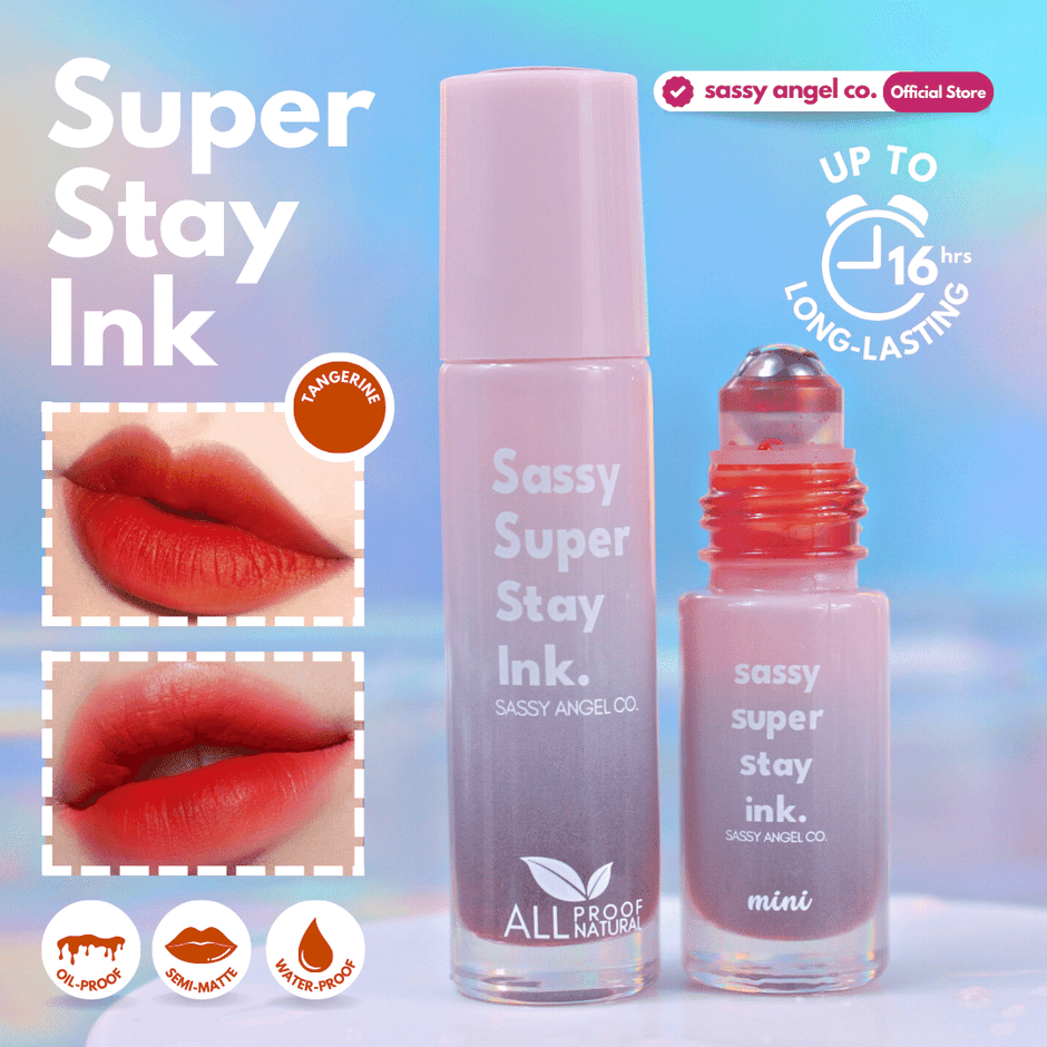 Sassy Angel Co. | Long Lasting Liptints | Natural & Organic